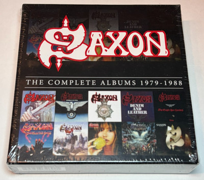 Saxon - The Complete Albums 1979-1988 - CD Box Set Sealed | eBay