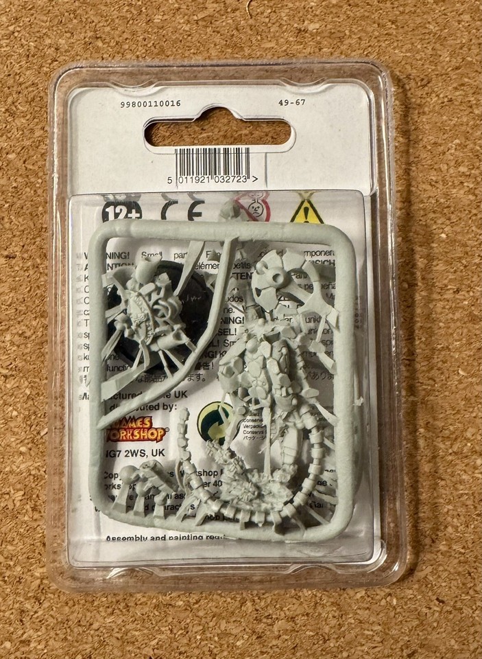 Warhammer 40k - Necrons - Necron Orikan The Diviner - Finecast - OOP ...