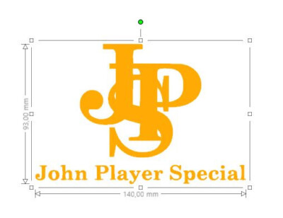 STICKER JPS GOLD John Player Special Vinyle Voiture 93X140MM | eBay