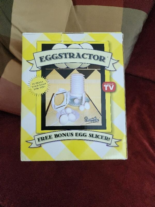 EGGSTRACTOR PEELER WITH FRDEE BONUS EGG SLICER | eBay