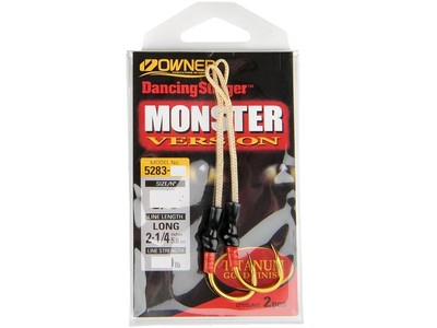 OWNER 5/0 DANCING MONSTER HOOKS PACK OF 2 LONG LINE | eBay