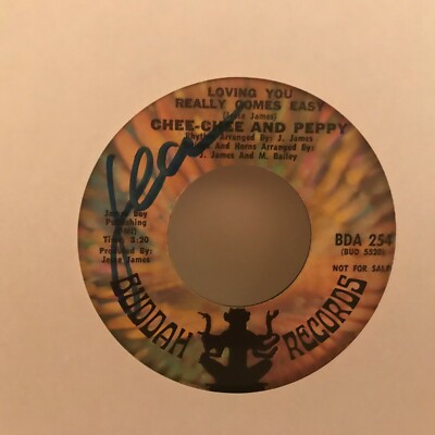 CHEE CHEE AND PEPPY 45 SINGLE , NEVER NEVER NEVER / LOVING YOU REALLY ...