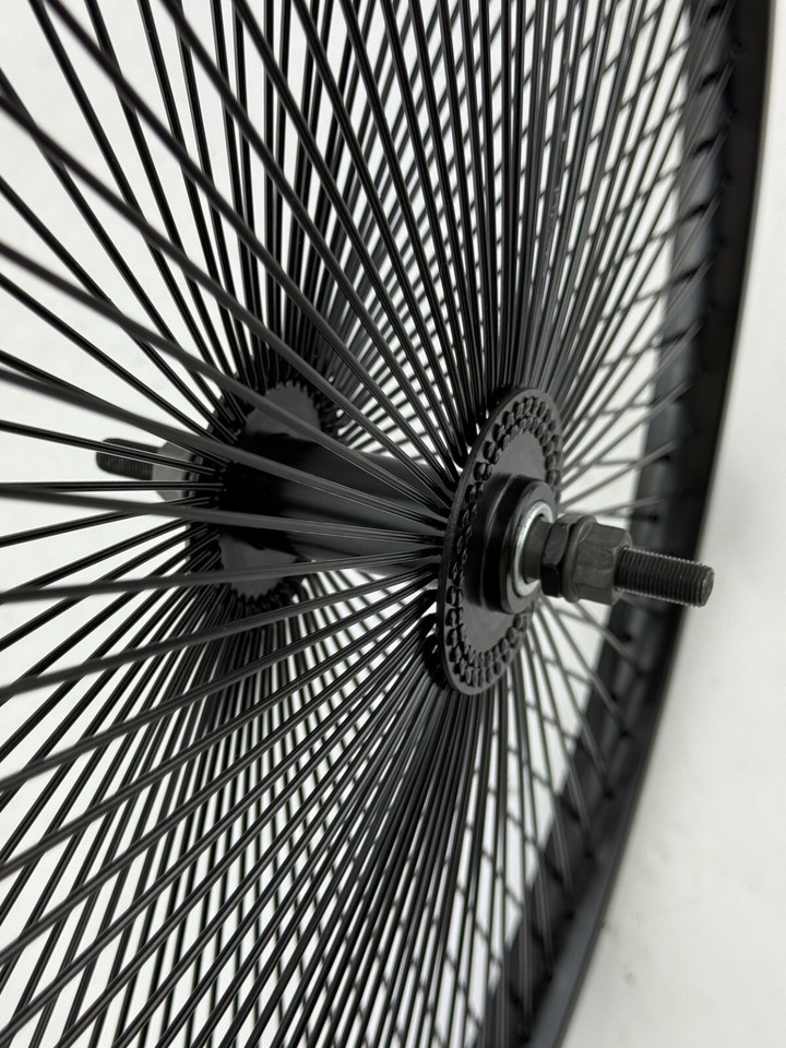 26" Front & Rear 1-7 speed Freewheel Bicycle Wheels with 144 Spokes ...