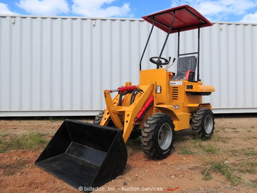 2024 Fland FL45 Articulating 4x4 Wheel Loader 39" Bucket 23 HP Gas ...