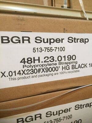Pallet Banding Polypropylene Strapping Roll Packaging 1/2" X.014 ...