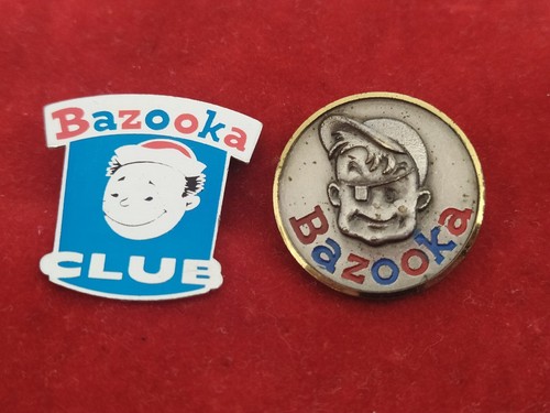 Bazooka Bertoni + Bazooka Club pin badge chewing gum | eBay