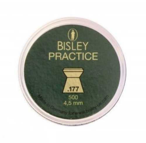 2 PACK BISLEY Practice .177 cal./4.5mm Flathead Airgun Pellets (1000 ...