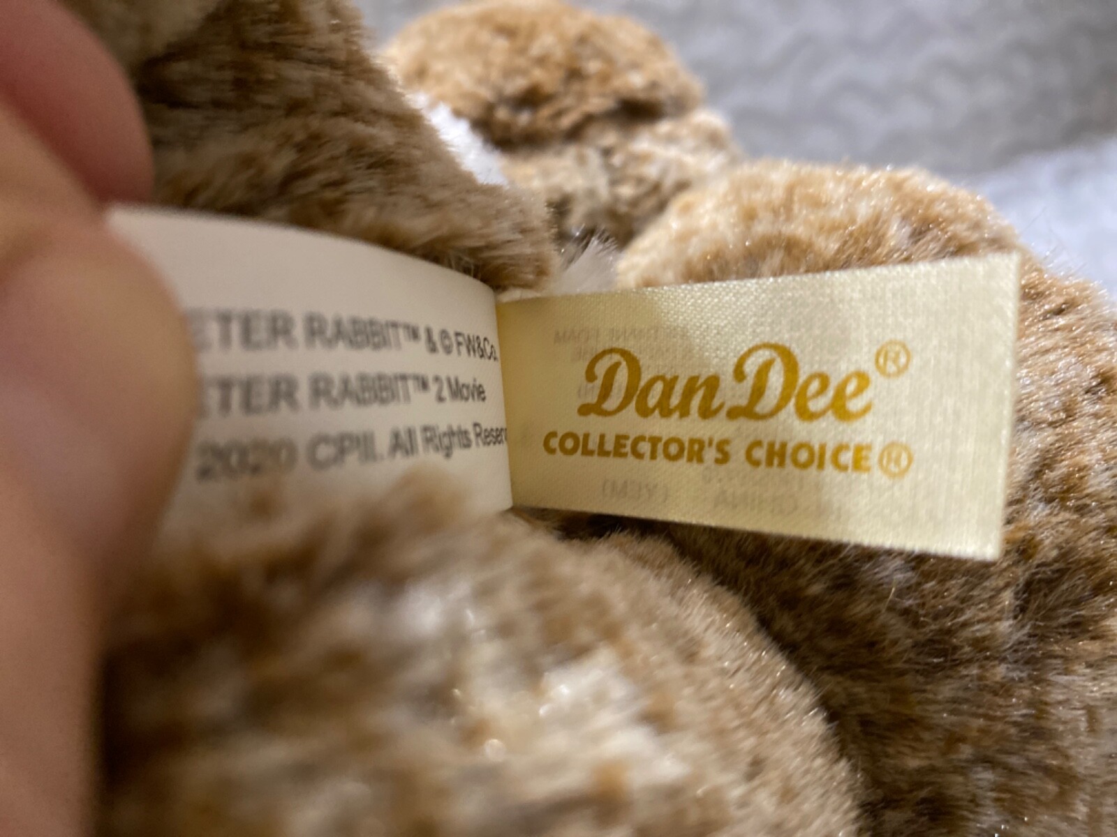 Peter Rabbit Large 26" inch Plush Stuffed Animal Doll Toy by Dan Dee | eBay