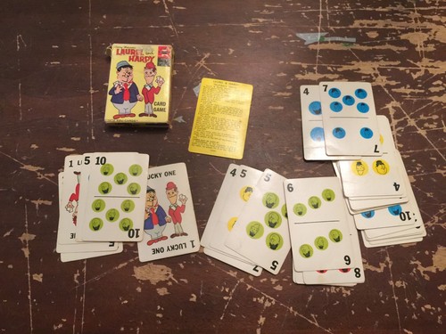 Vintage 1972 Larry Harmon's Laurel and Hardy Card Game | eBay