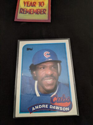 1989 Topps Andre Dawson Baseball Card #10 Mint FREE SHIPPING | eBay