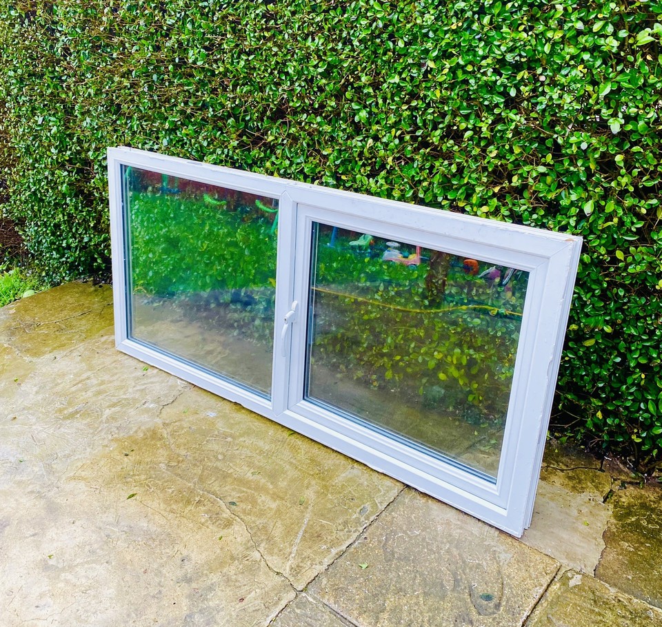 UPVC Window (7 Available) Double Glazed Window *Can Be Used Sideways ...
