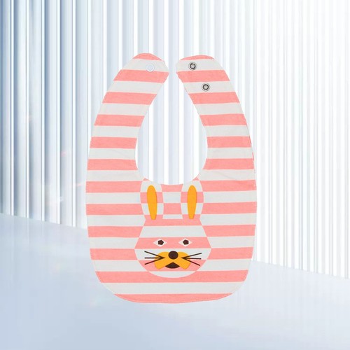 Bavoirs Pour Tout-petits Double Face En Coton Imperméable à Motif De ...