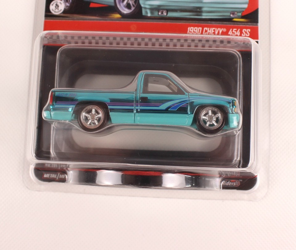 Hot Wheels RLC Exclusive 1990 Chevy 454 SS Teal Red Line Club | eBay