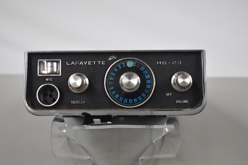 VINTAGE HB-23 CHANNEL LAFAYETTE CB RADIO - USED UNTIL STORED - UNTESTED ...