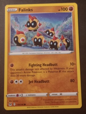 Pokemon Lost Origin Falinks Common Card 110/196 NM | eBay
