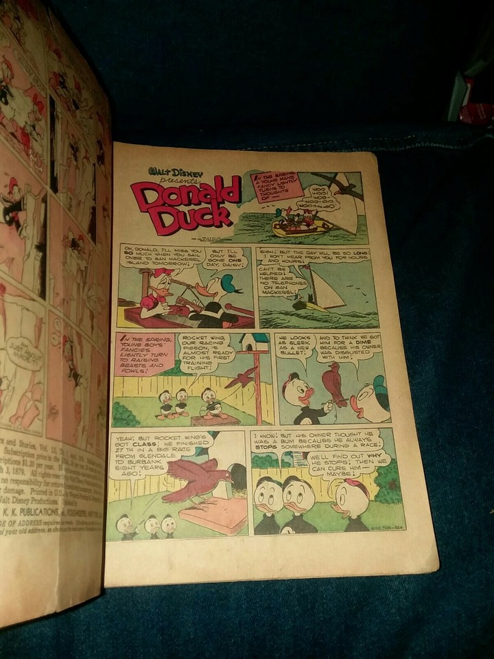 Walt Disney's Comics and Stories #139 dell 1952 golden age donald duck ...