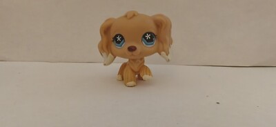 LPS #748 LITTLEST PETSHOP ORIGINAL AUTHENTIC CHIEN EPAGNEUL DOG SPANIEL ...