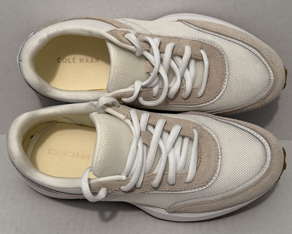 COLE HAAN Wellesley Runner Athletic Sneaker Women's Size US 7.5 B White ...