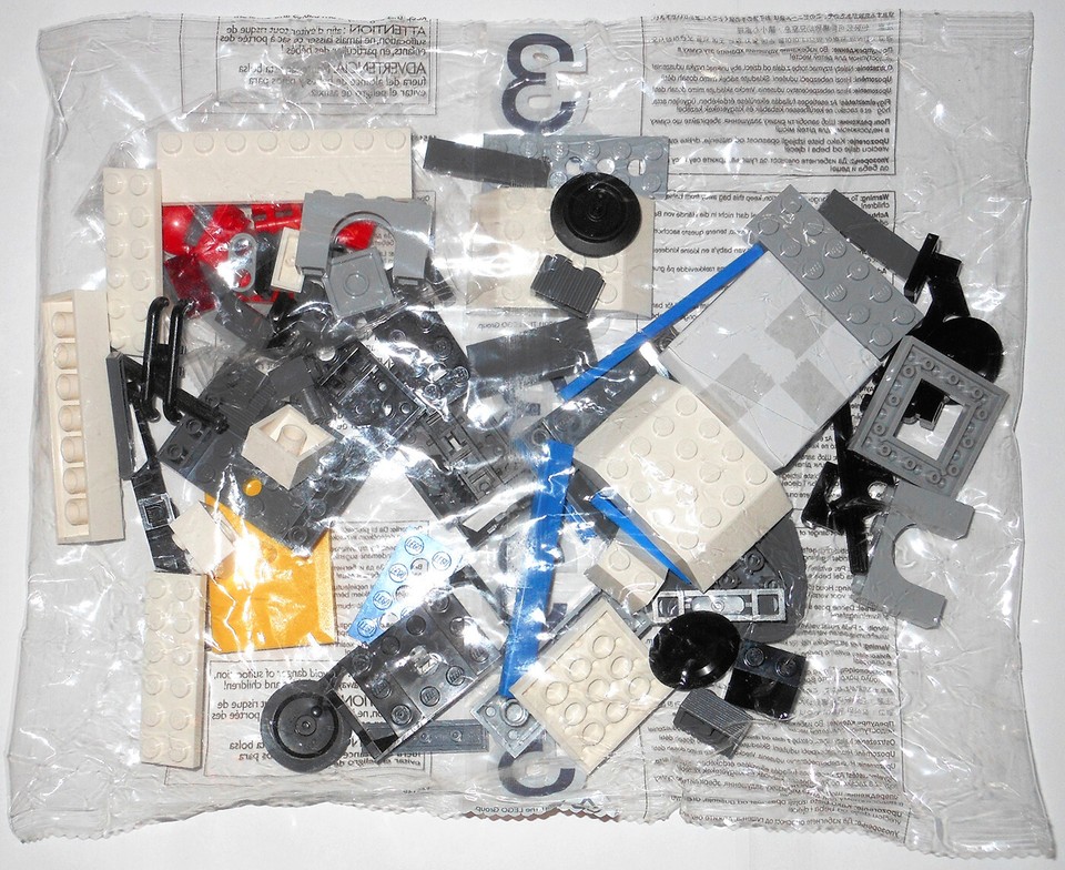 LEGO 60051 High-Speed Passenger Train: ALL NUMBERED BAGS, NEW/SEALED ...