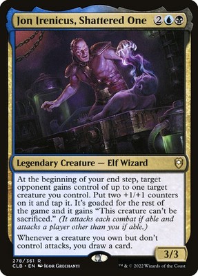 Jon Irenicus, Shattered One (278) Battle for Baldur's Gate CLB MTG ...