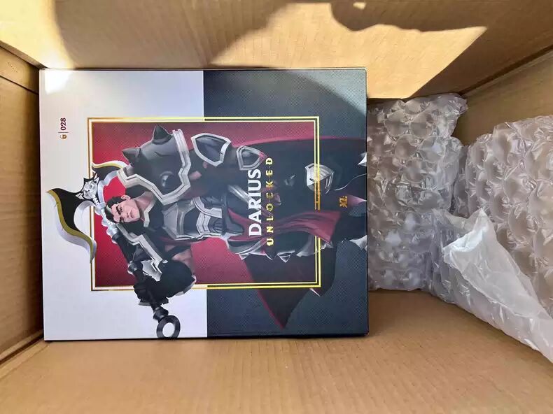 New LOL Official League of Legends Darius UNLOCKED Statue Figures Model ...