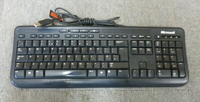 Microsoft X823078-003 MSK-1366 USB Wired Black 104-key UK QWERTY ...