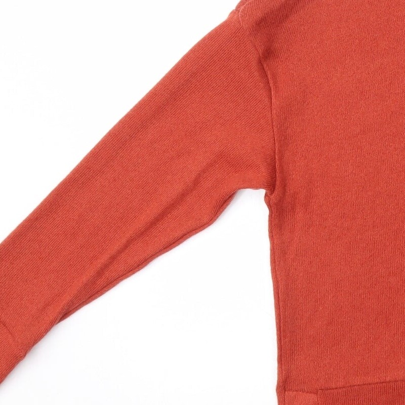 Pep & Co Womens Orange High Neck Polyester Blend Jumper Size 8 | eBay UK