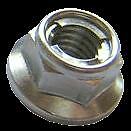 Bolt 021-30812 Hex Head Flange Fuji Style Metal Locking Nuts FOR ...
