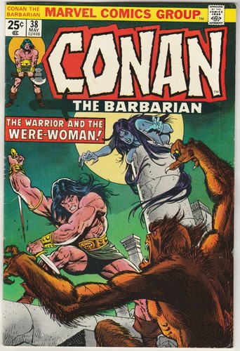 CONAN THE BARBARIAN #38 MAY 1974 MARVEL COMICS GROUP | eBay