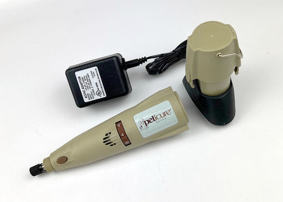 PETICURE 9.6V CORDLESS RECHARGEABLE PET NAIL TRIMMER FOR DOG AND CAT | eBay