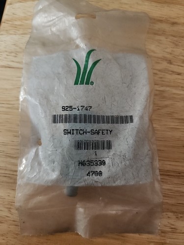 MTD 925-1747 Safety Plunger Switch - Cub Cadet TroyBilt Delta 6400-86 ...