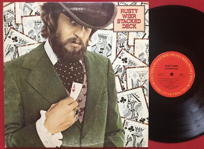 RUSTY WIER ~ STACKED DECK LP (1977) VG+ COUNTRY BLUES ROCK COLUMBIA PC ...