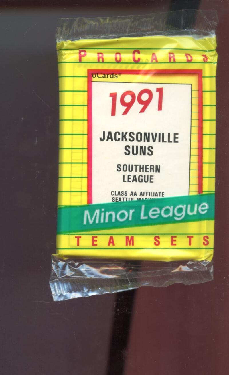1991 ProCards Midwest League All Star Game Card Baseball Complete Set ...