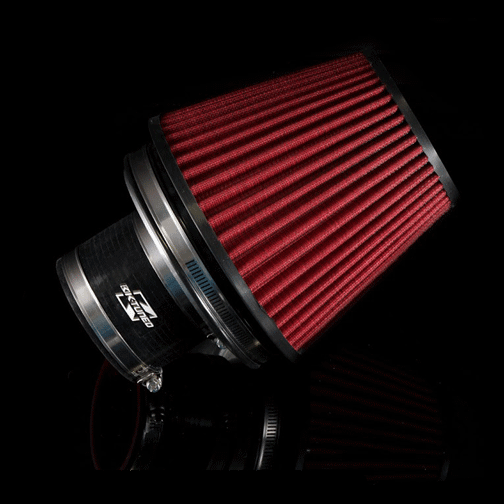 K-TUNED VELOCITY STACK & AIR FILTER COMBO WITH SILICONE COUPLER 3.5 ...