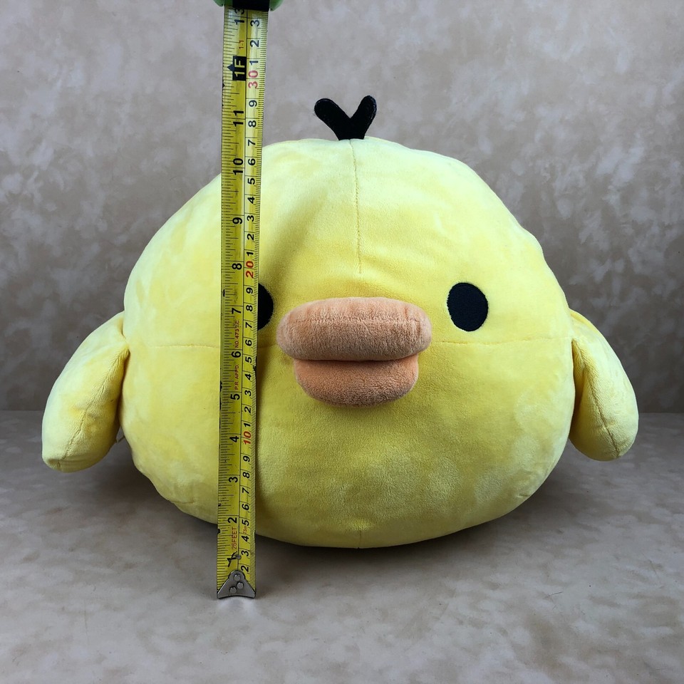 San-X Rilakkuma Kiiroitori Cute Yellow 11" Bird Chick Soft Pillow Toy ...