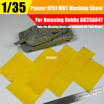 1/35 KF-51 Panther Main Battle Tank Masking Sheet for Amusing Hobby ...