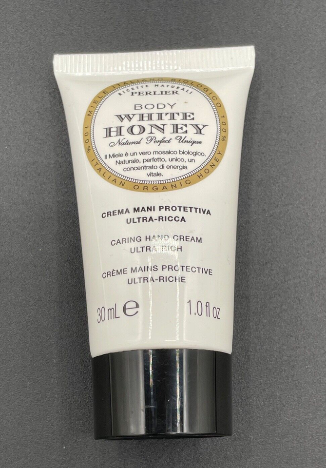 3 PERLIER HAND LOTIONS, 2 HAND CREAMS-1 HAND MASK 1 OZ. TRAVEL SZ MADE ...