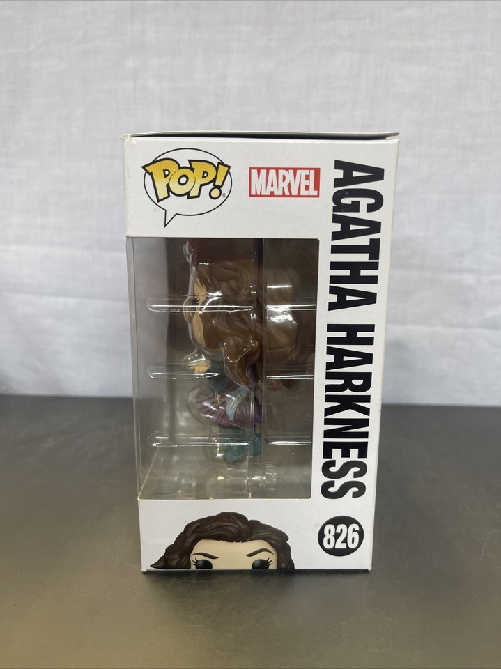 Funko POP Marvel WandaVision Agatha Harkness #826 Vinyl Figure FREE ...