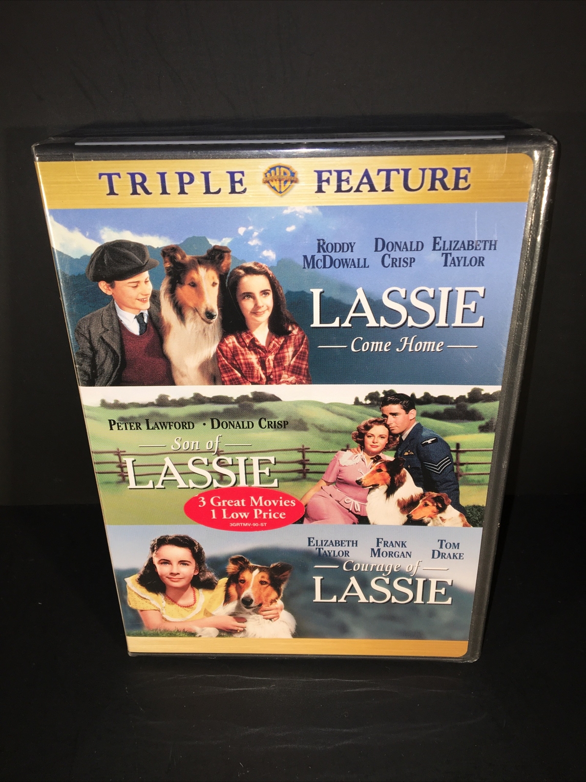 Lassie Come Home / Son of Lassie / Courage of Lassie DVD Elizabeth ...