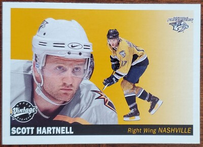 2002-03 UPPER DECK VINTAGE SCOTT HARTNELL NASHVILLE PREDATORS CARD #140 ...