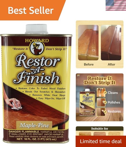 Revitalize Your Wood with Howard’s Restor-A-Finish in Maple-Pine - Easy ...