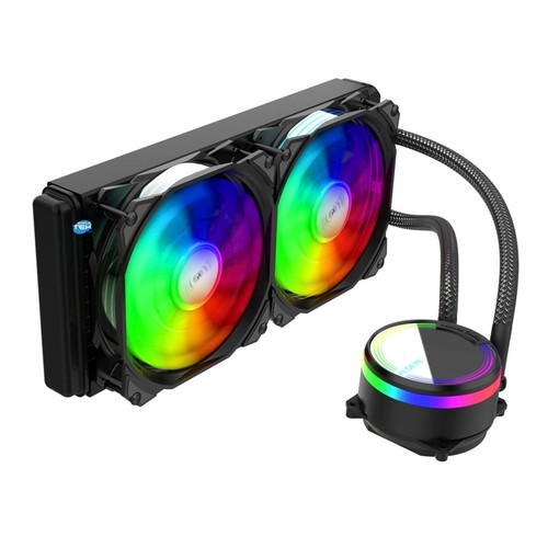 RGB Liquid CPU Cooler 240Mm LGA 2066 2011 1200 AM5 AM4 AM3 AM2+ AM2 FM1 ...
