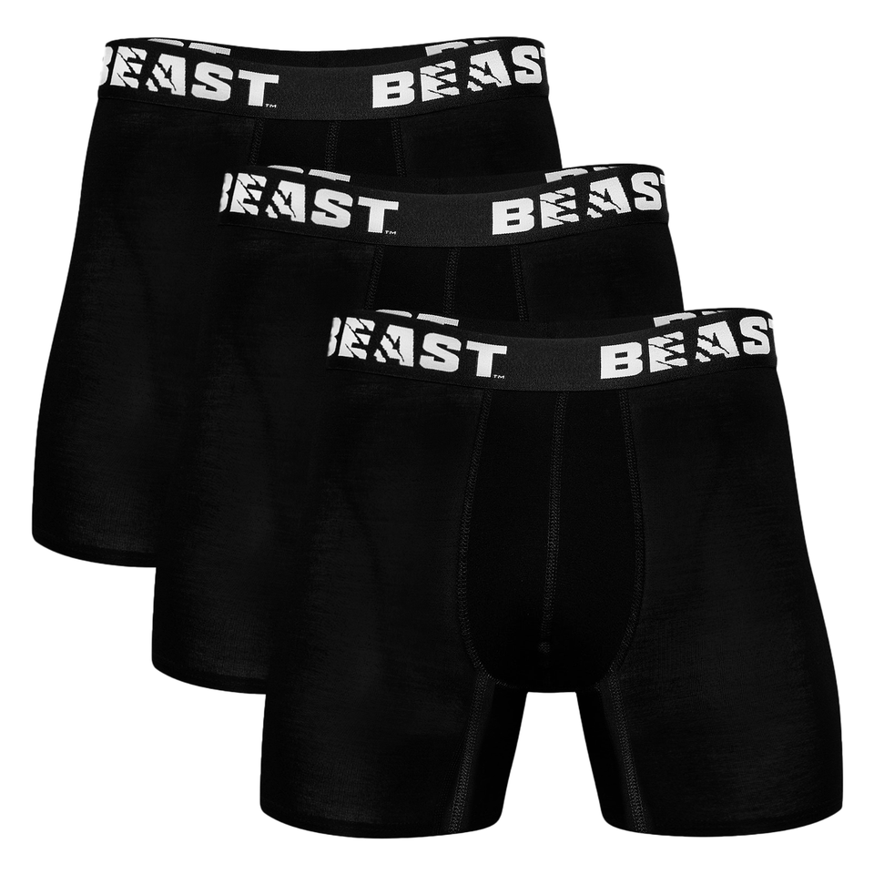 Beast Bamboo Boxers Mens - Anti-Chafing Performance Boxers Shorts - Gift for Men | eBay UK