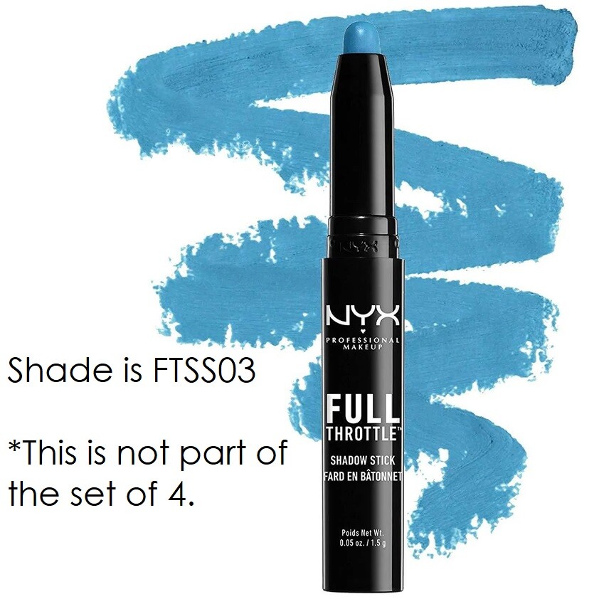 shadow stick NYX Full Throttle EyeShadow chubby crayon twist up 👩‍🎤👨‍🎤 ...