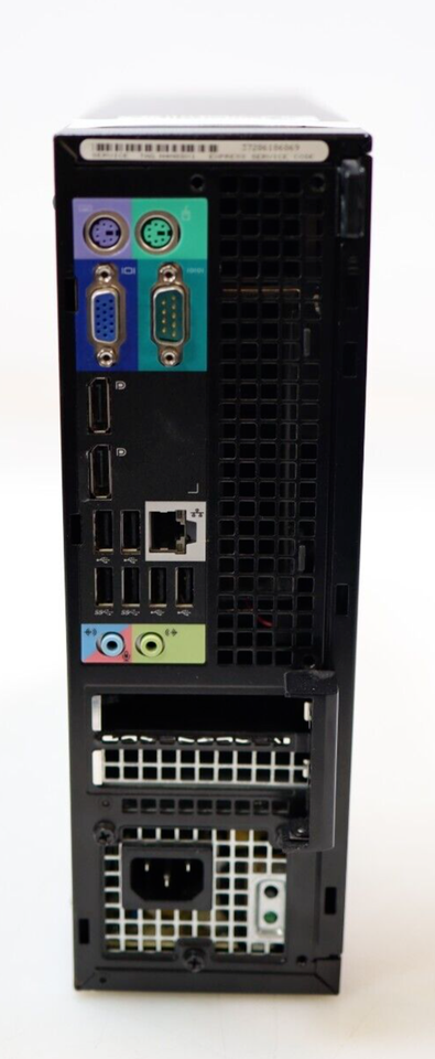 Dell OptiPlex 9010 SFF Intel i7-3770 3.4GHz 4GB 1Tb hard drive WIN7COA ...