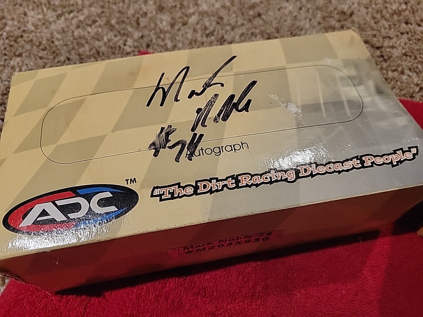 NOS Mark Noble Modified Dirt Racing Diecast Car 1:24 Autographed RARE ...