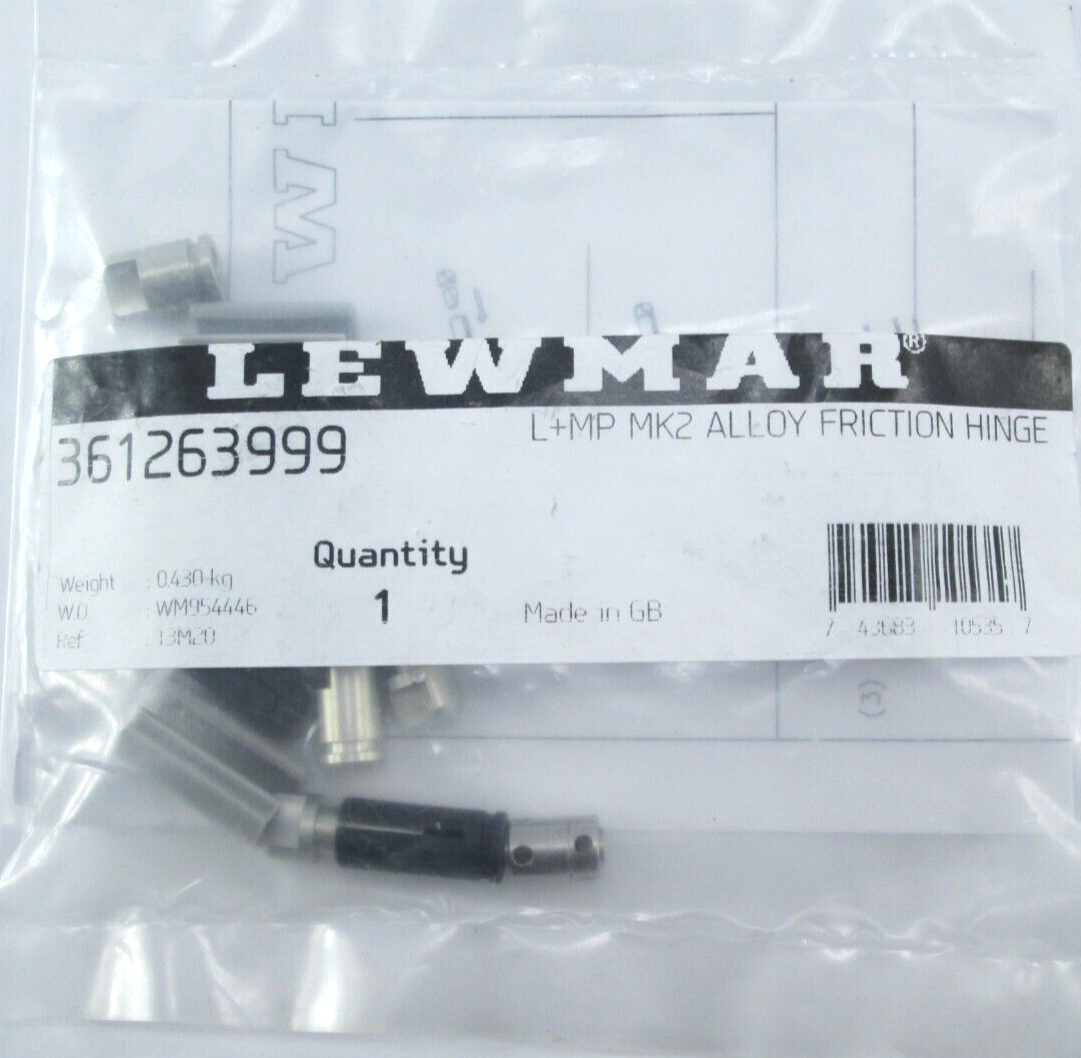 Lewmar 361263999 Low Profile Mk2 Boat Hatch Alloy Friction Hinge Pin ...