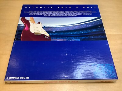 Atlantic Rock & Roll 3 CD Box Set Plus Booklet Atlantic 7 82306-2 Discs ...