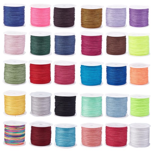 45m/roll Nylon Thread Jewelry Beading Cord Bracelet Sewing Craft String ...