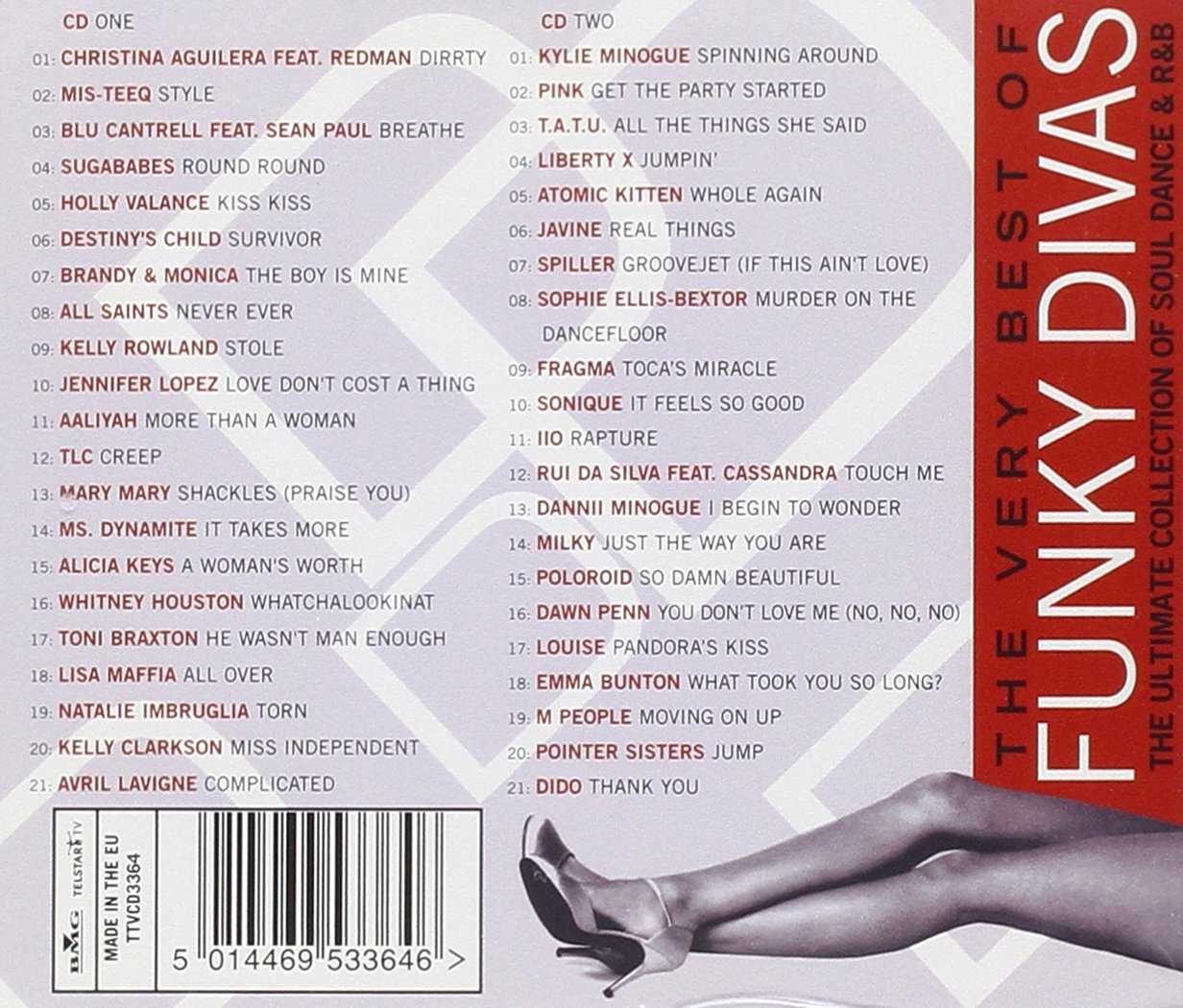 Very Best Of Funky Divas [IMPORT] by Various Artists (Dec-2003, Telstar ...